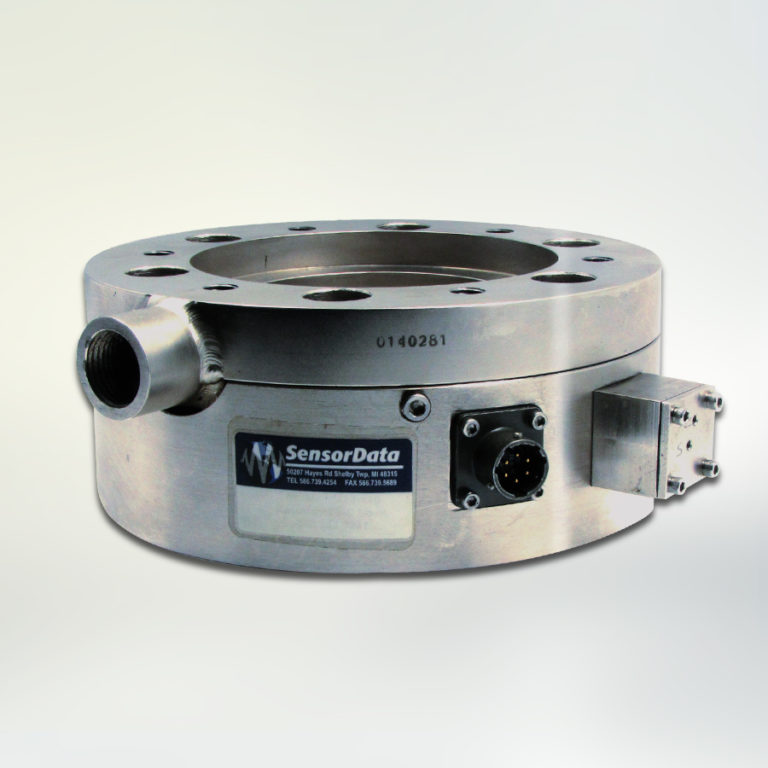 High Capacity Hollow Flange Reaction Torque Sensor Model T123 ...