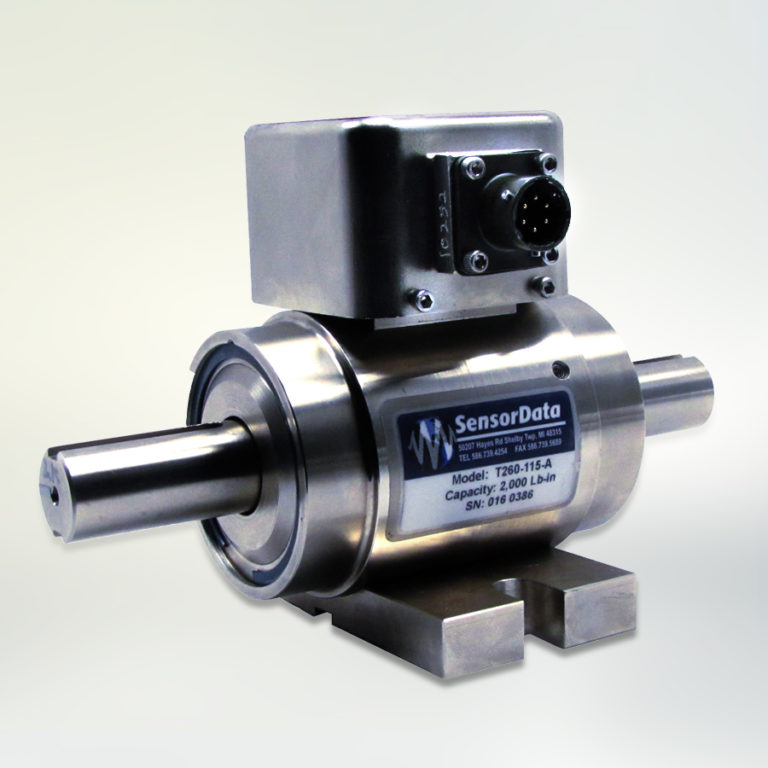 Flange Driven Transformer Coupled Torque Sensor Model T250 Series
